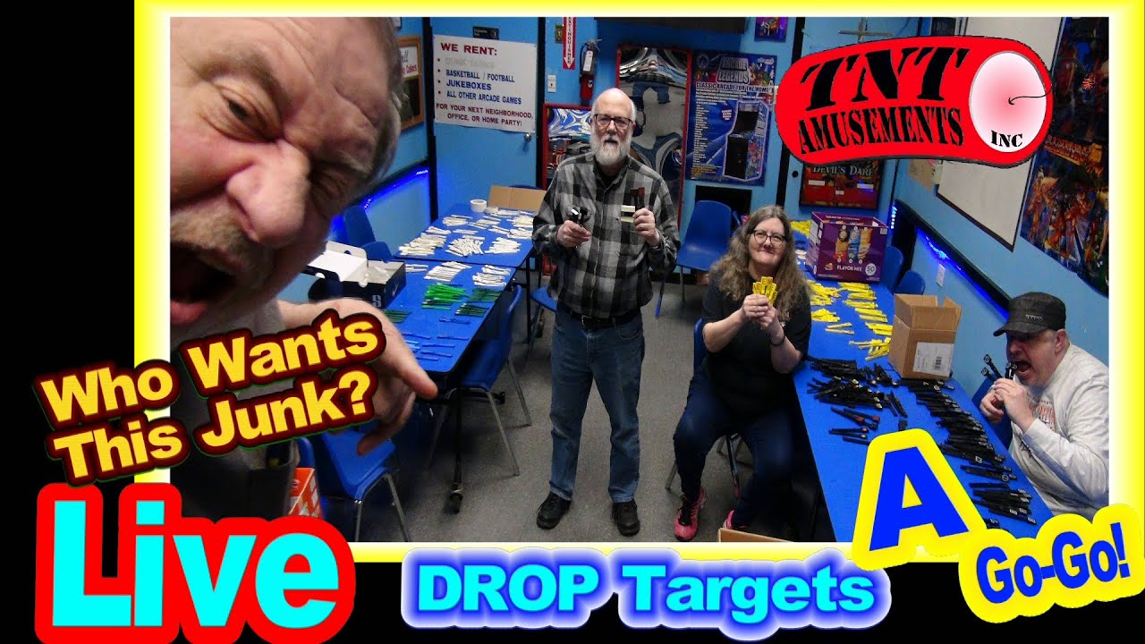 Friday Night with New Old Stock DROP TARGETS and Pop Bumper Caps! at ...