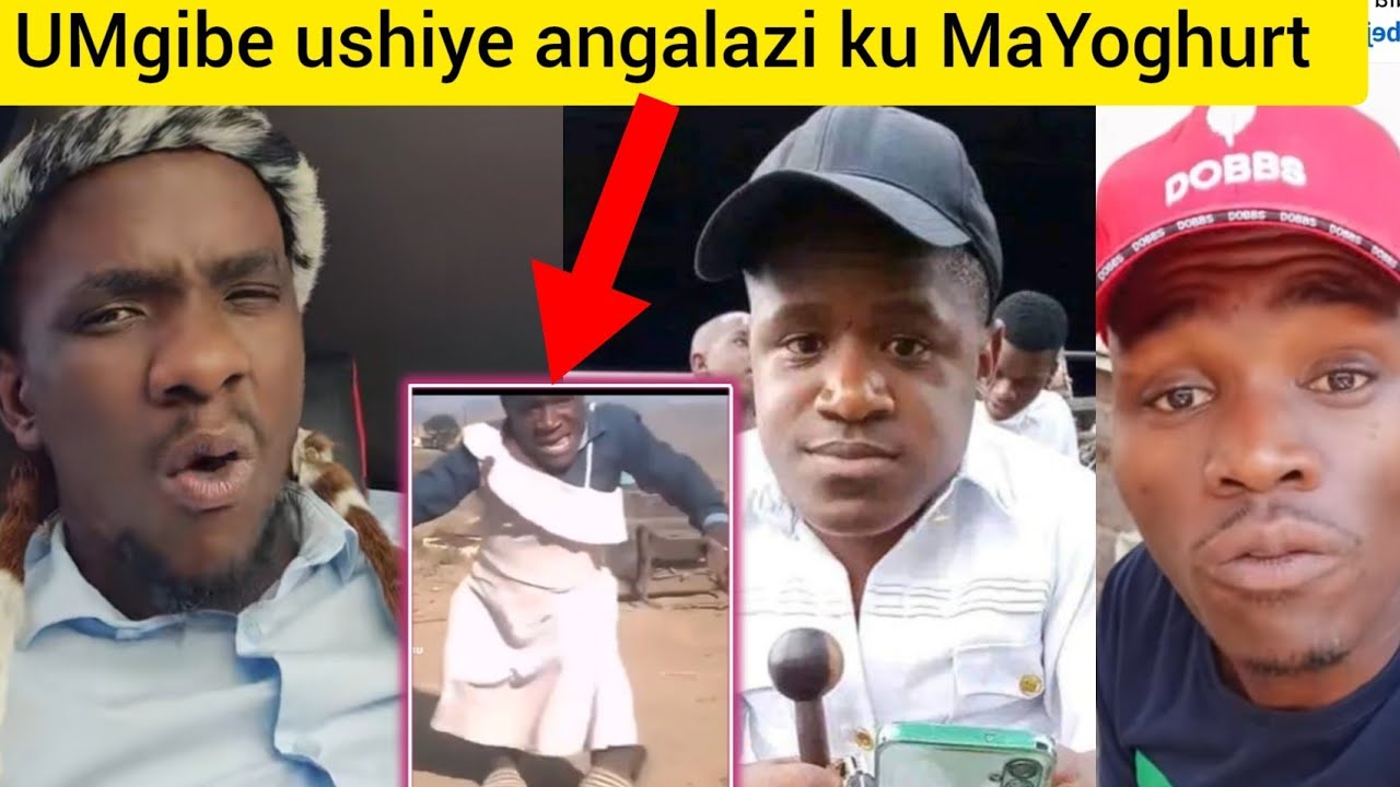 UMgibe ethumela umlayezo ku MaYoghurt oshisayo egxeka isenzo ...