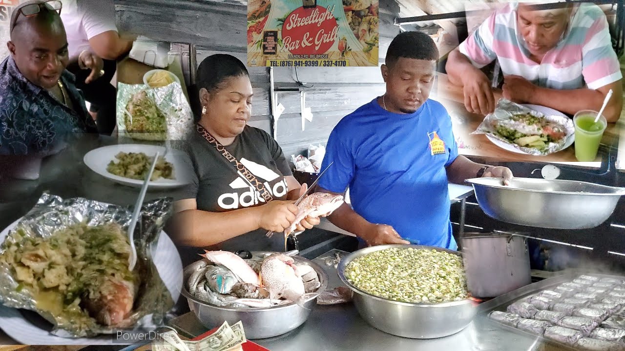 jamaican street food #savlandTv# - YouTube