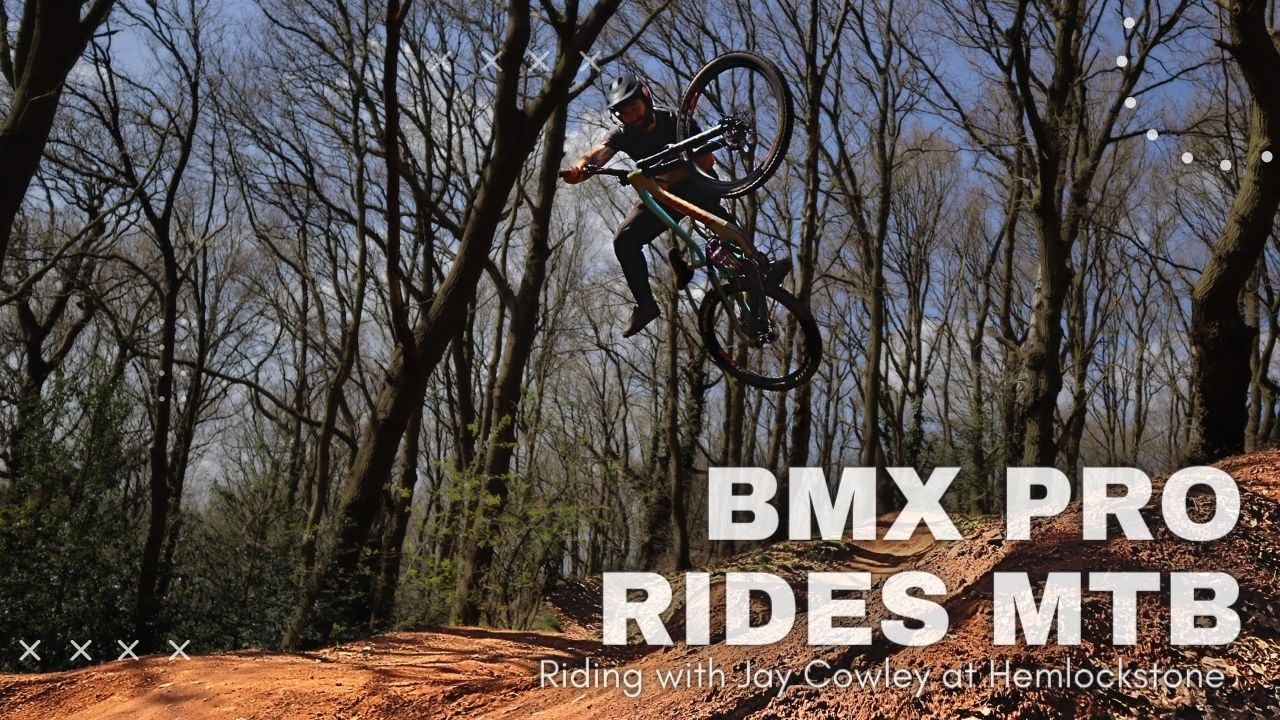 Riding MTB with a Pro BMXer | Niner team ride with Jay Cowley - YouTube