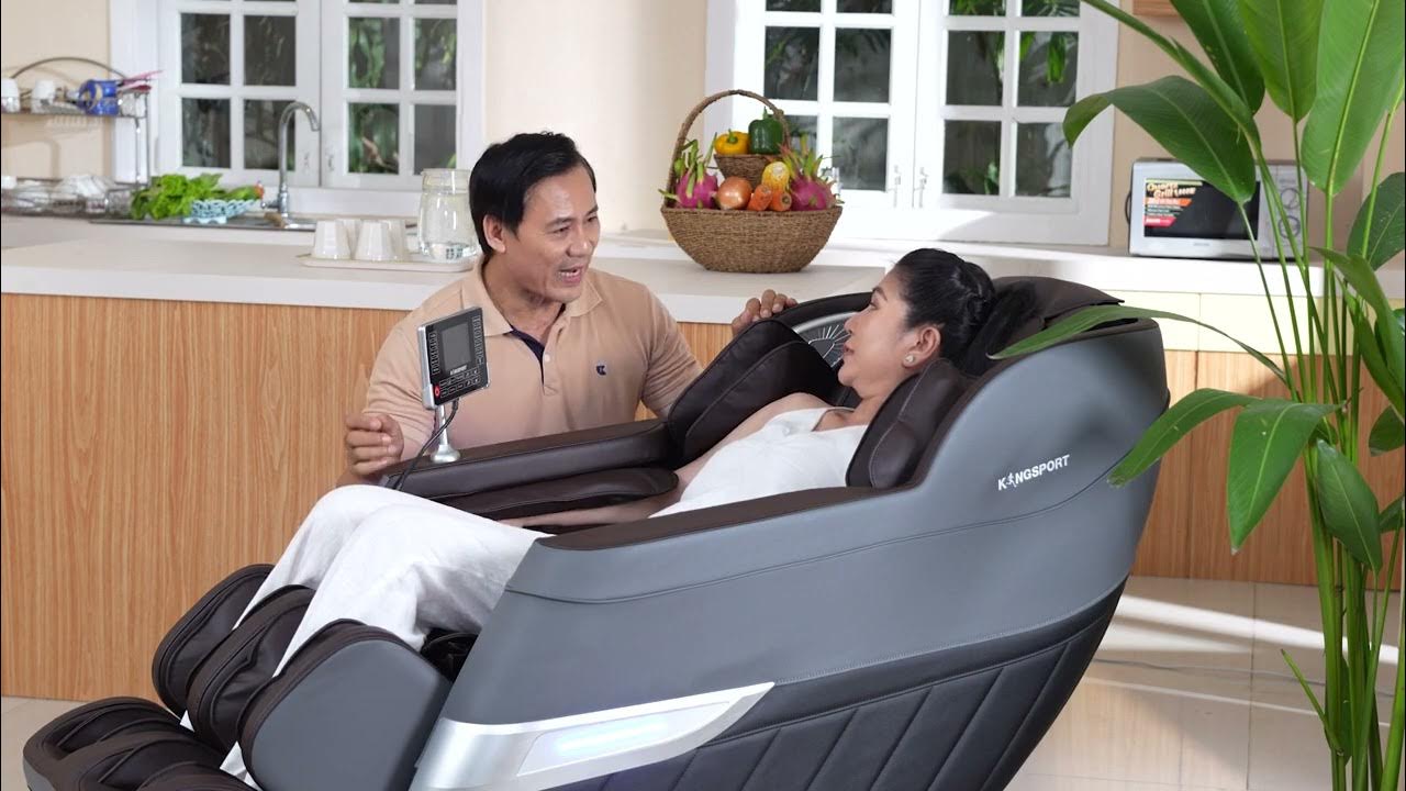Xua Tan Căng Thẳng Mệt Mỏi Cùng Ghế Massage KingSport G92 - YouTube