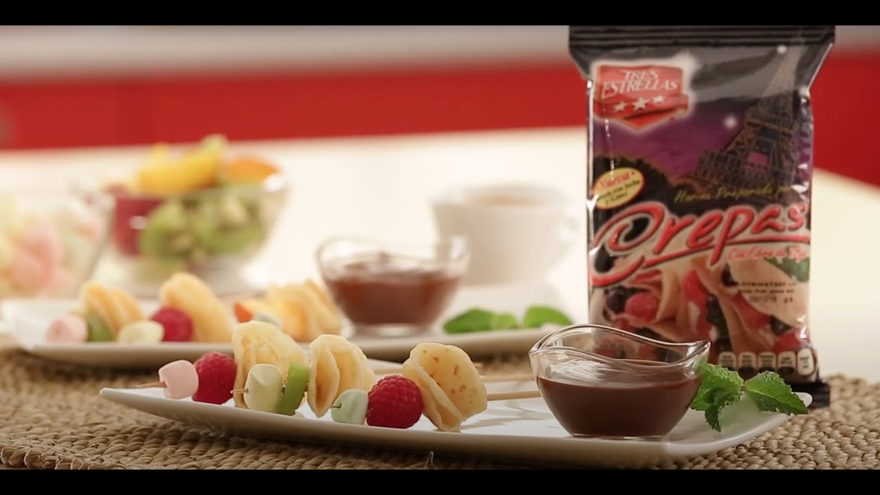 Mini Crepas Tres Estrellas® - YouTube