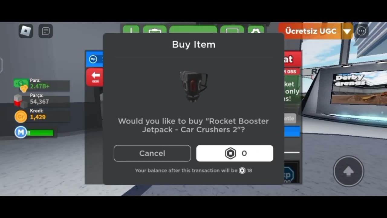 Rocket Booster Jetpack - Car Crushers 2 - YouTube