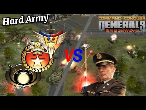 C&C Generals : Shockwave | General Townes VS All Faction - YouTube