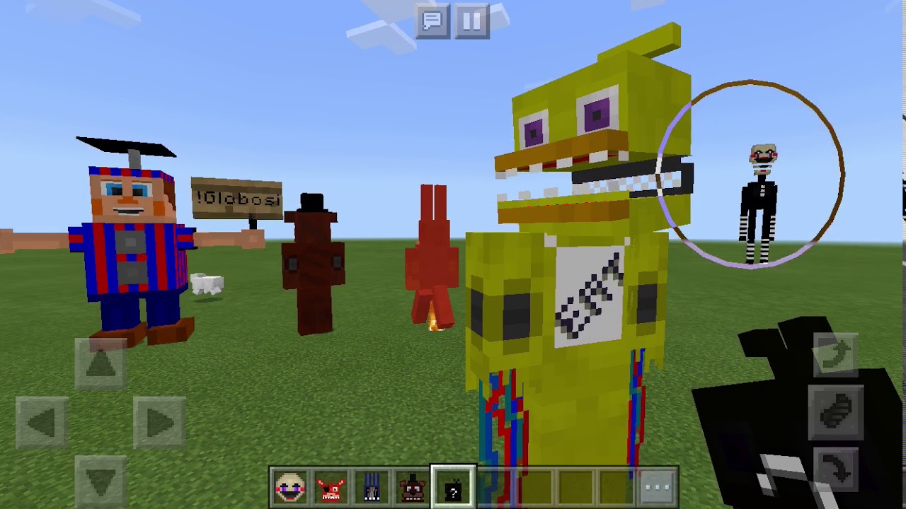 Fnaf addons Minecraft - YouTube