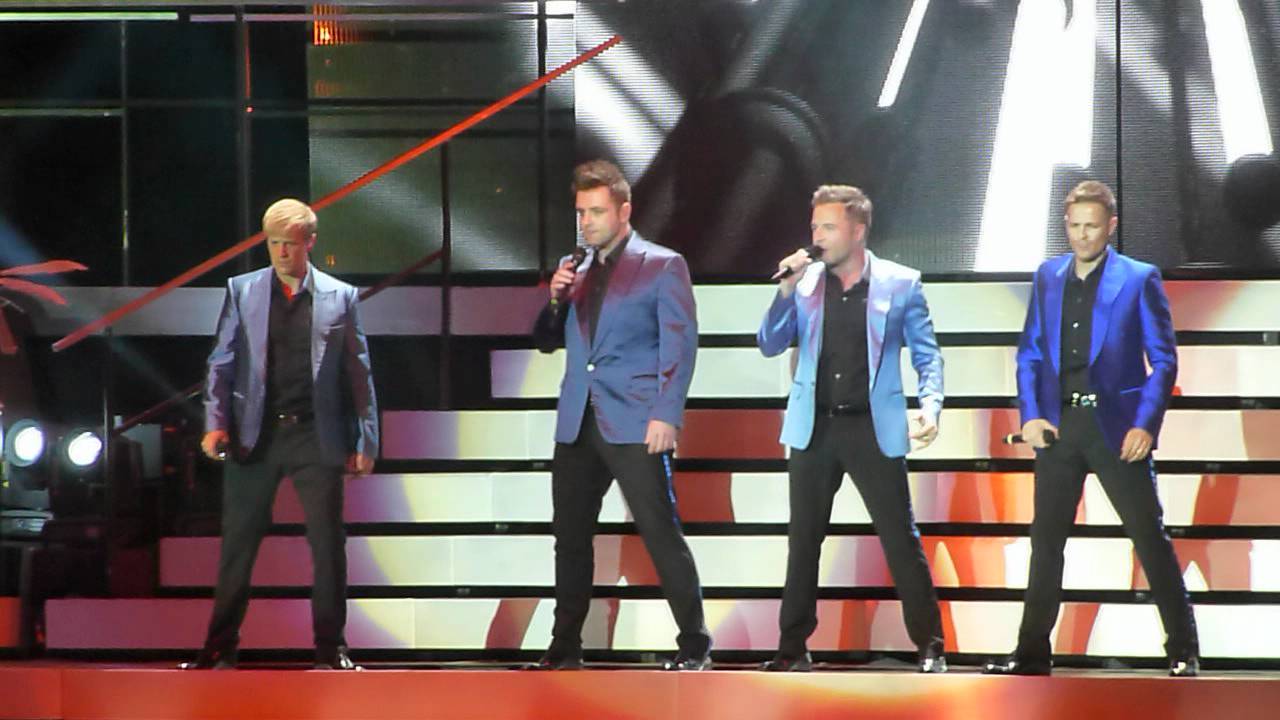Westlife Farewell Tour, London O2 - Uptown Girl - YouTube