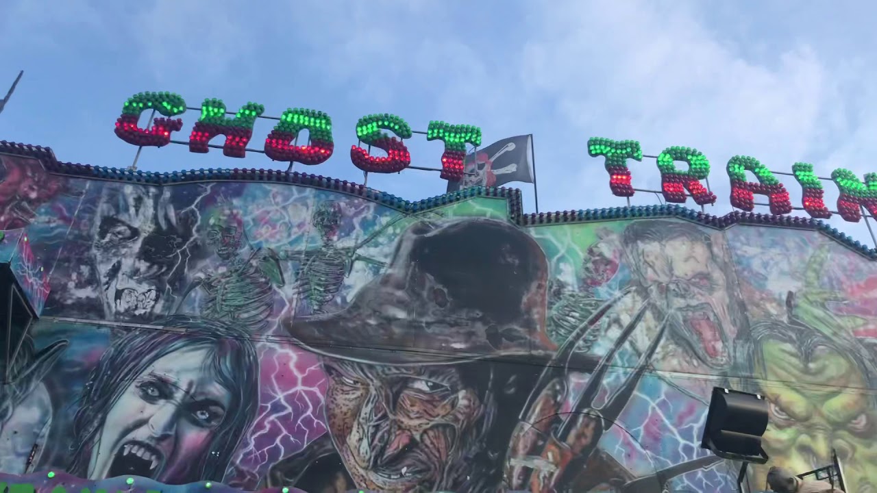 SCARY GHOST TRAIN POV | great Dorset steam fair 2019 - YouTube
