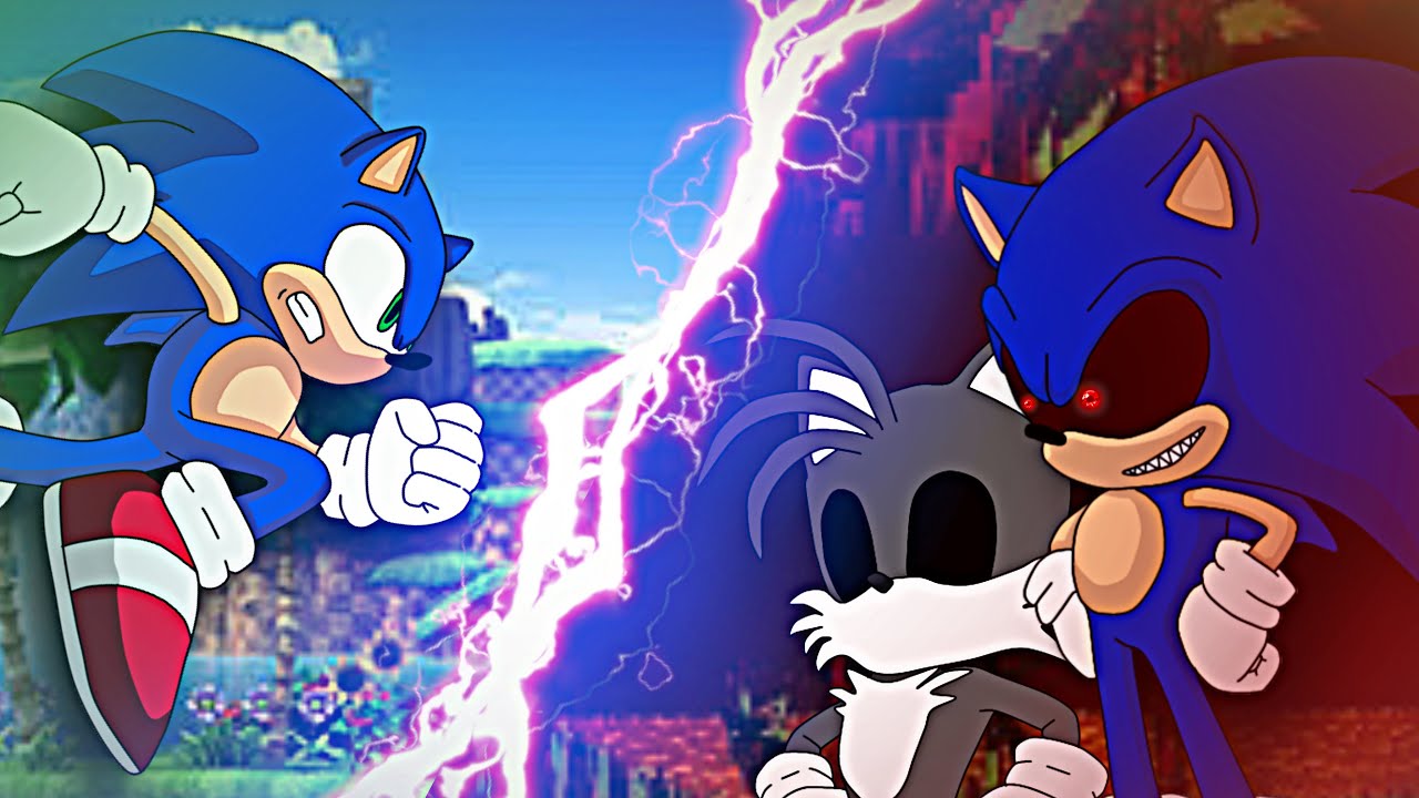 A Vingança do Sonic contra o seu "gêmeo" do mal (Sonic.EXE) | Sonic ...