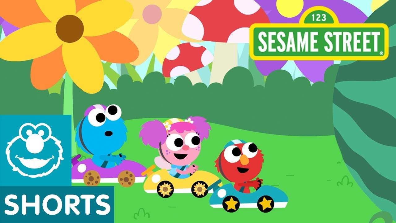 Sesame Street: Giant Race Track | Magical Car Races - YouTube