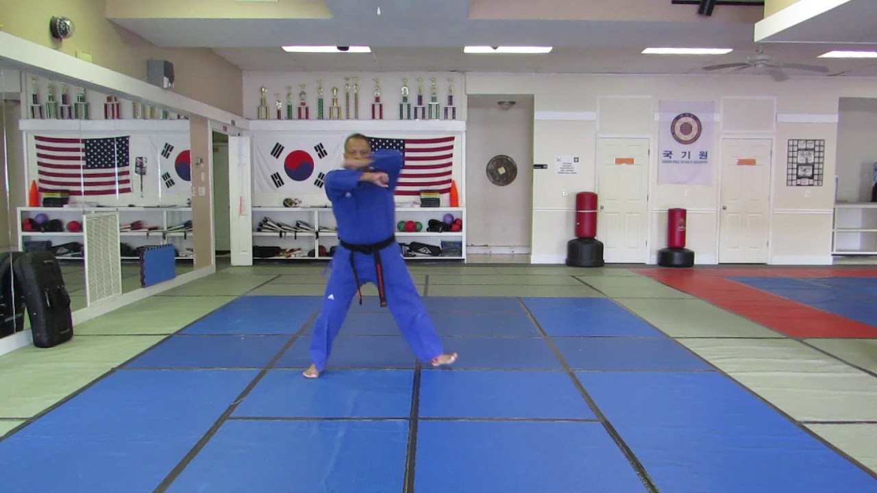 purple belt form - YouTube