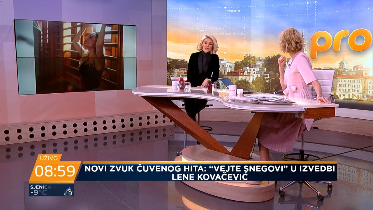 Lena Kovaćević - novi zvuk čuvenog hita "Vejte snegovi" - YouTube