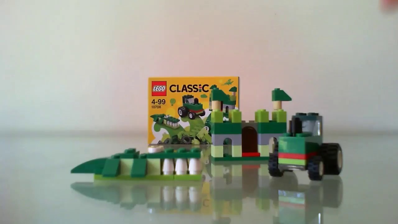 Lego Classic Green Set - YouTube