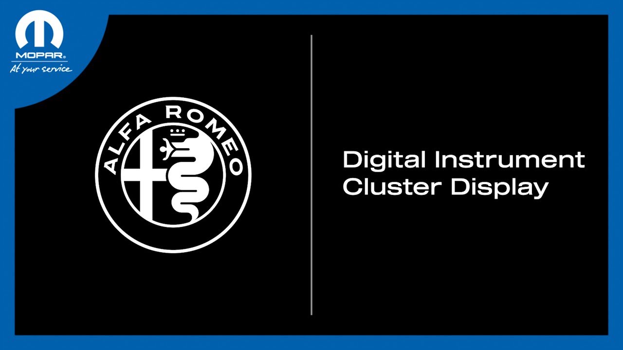 Digital Instrument Cluster Display | How To | 2026 Alfa Romeo Tonale ...