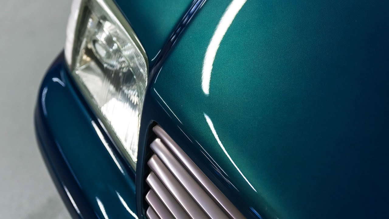 1996 Mercedes-Benz SL 320 R129 in Designo paint finish Variocolor green ...