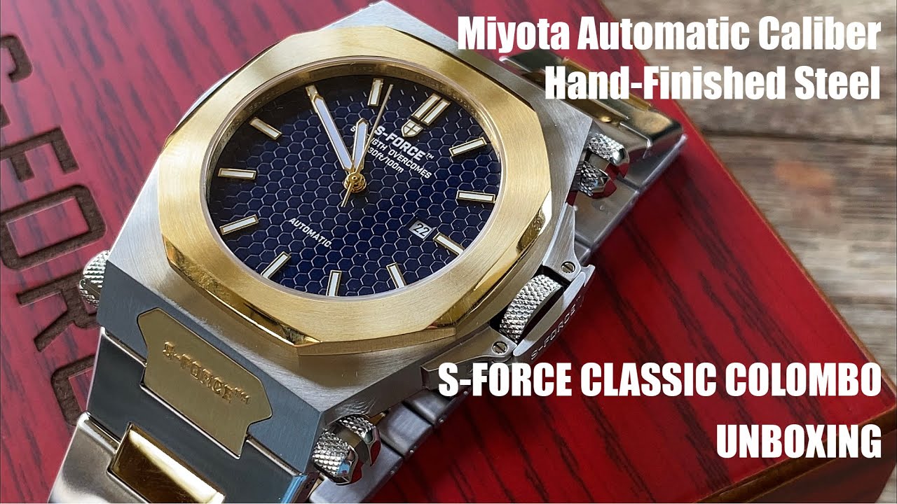 S-Force watches Classic Colombo unboxing Toby Woolley Discount Code ...