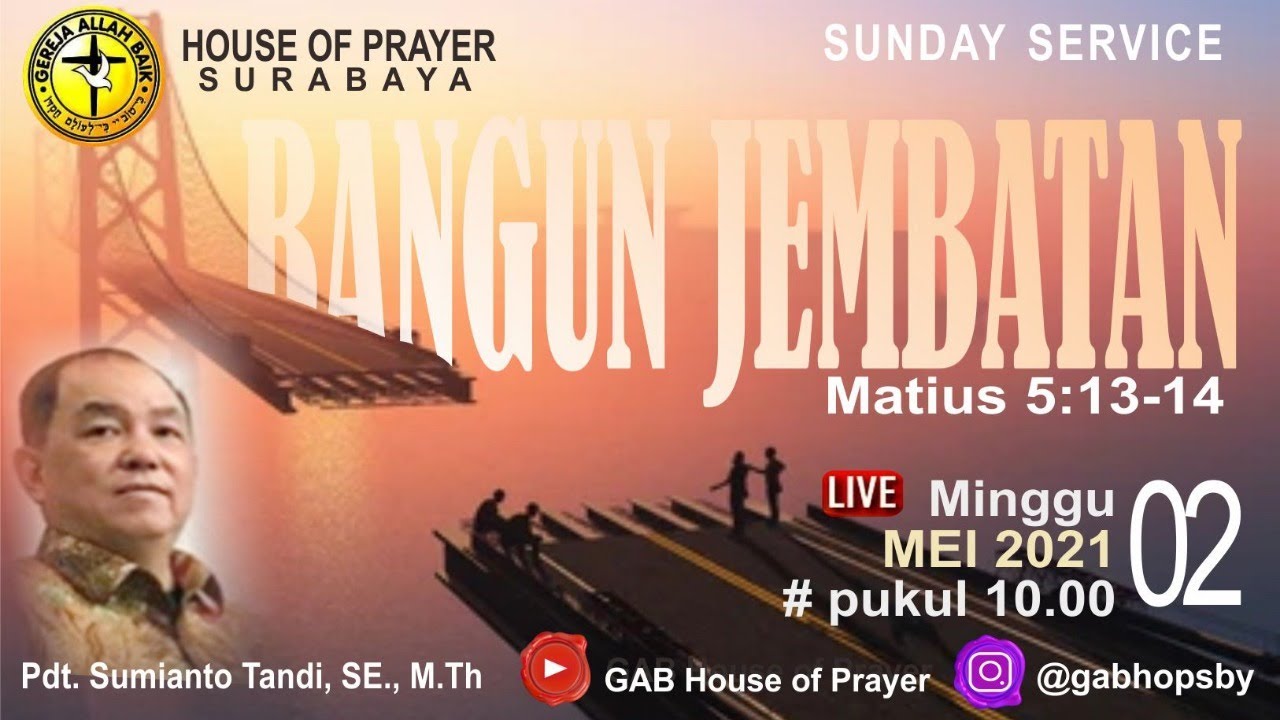 BANGUN JEMBATAN I Pdt Sumianto Tandi SE, M.Th - YouTube