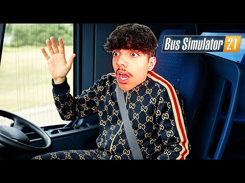 ICH ARBEITE 1 TAG LANG als BUS-FAHRER 😱
