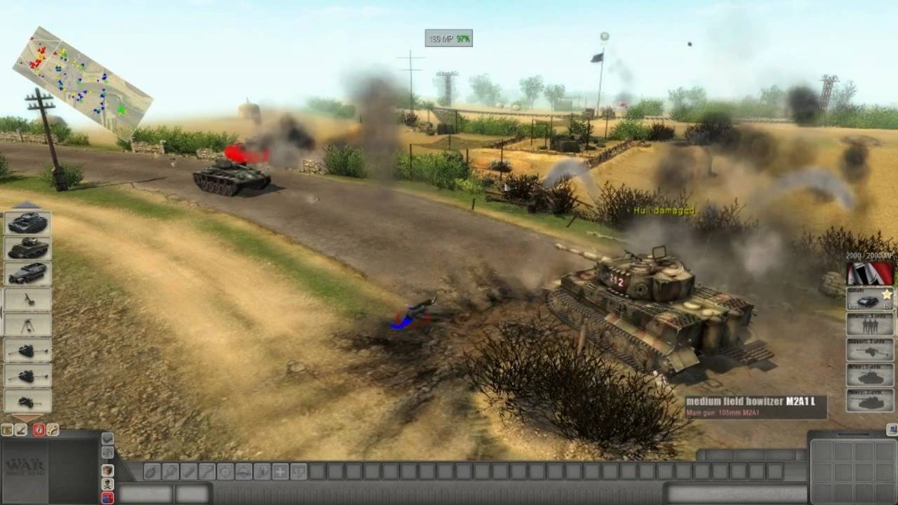 Men of War: Assault Squad (PC) - Germany Veteran Tiger Gameplay [HD ...