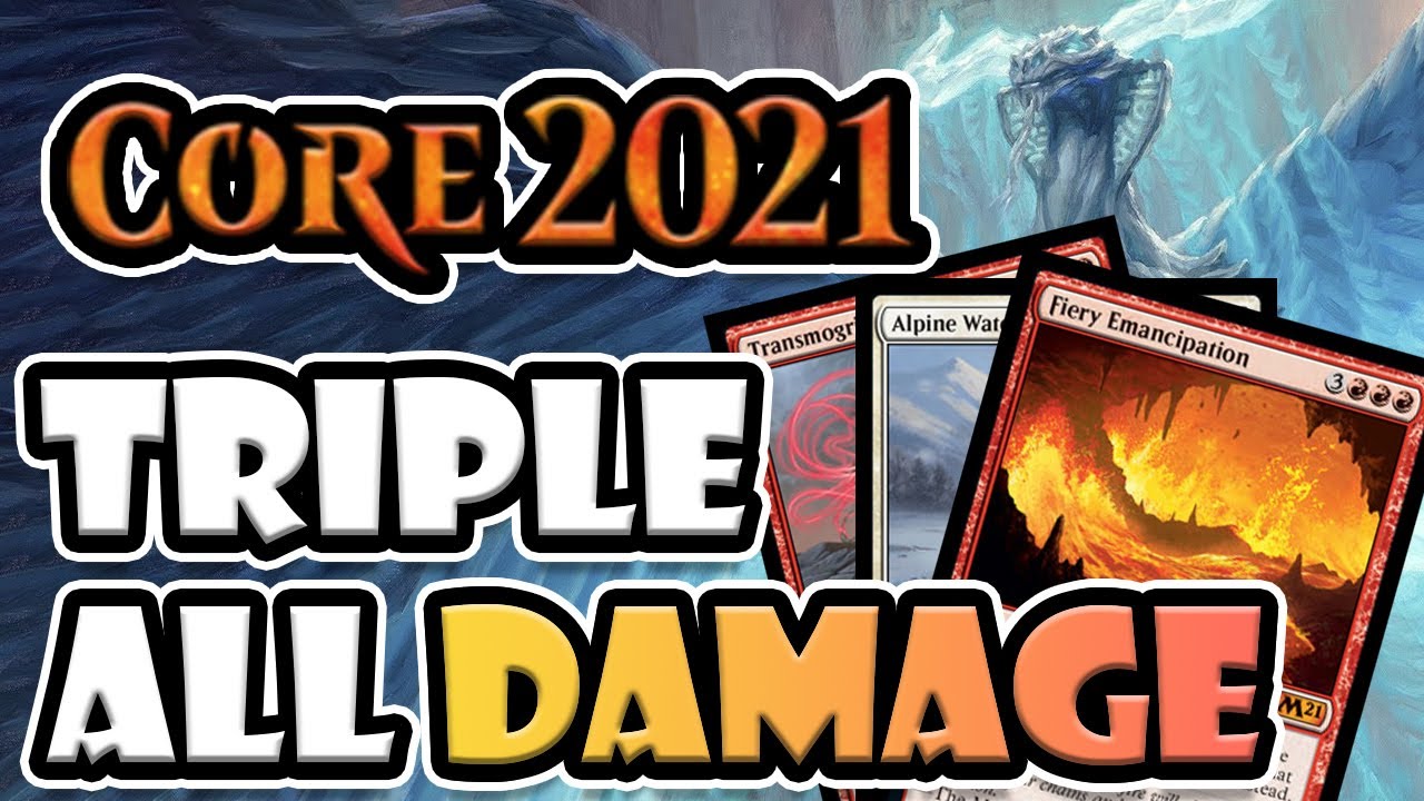 Tripling All Damage | MTG Core Set 2021 Spoilers #5 - YouTube