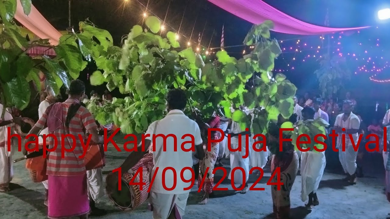 happy karma Puja festival 14/09/2024 - YouTube
