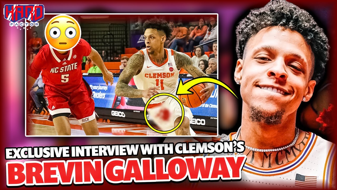 Clemson Basketball Brevin Galloway gives us an EXCLUSIVE update on his ...