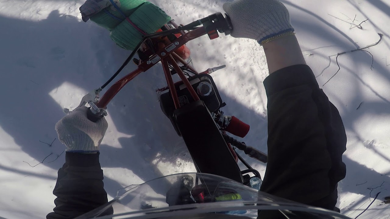 Coleman ct200u winter ride.. - YouTube