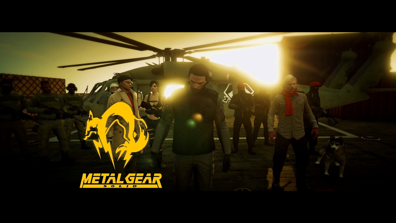 Metal Gear Solid Saga Recreated in GTAV - YouTube