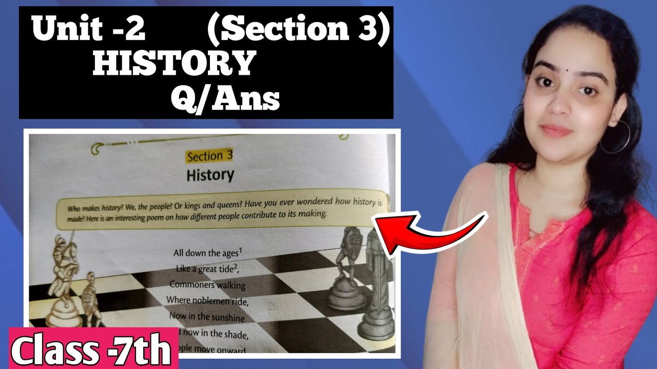 Class 7th Unit -2 (Section -3) History question and answer || Class 7th ...