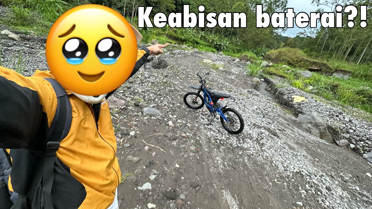 Mendaki Lereng Merapi, Naik Motor Listrik! [Motovlog] [Surron Light Bee ...