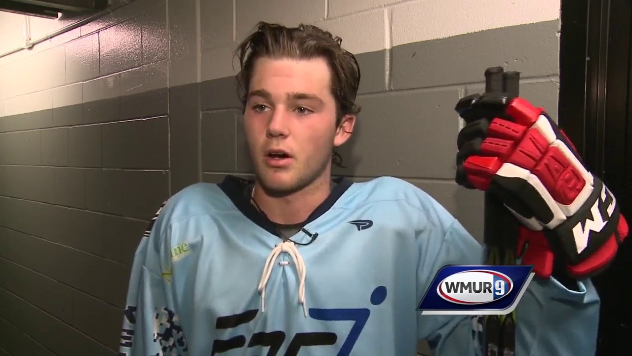 Proctor Academy star selected in NHL draft - YouTube