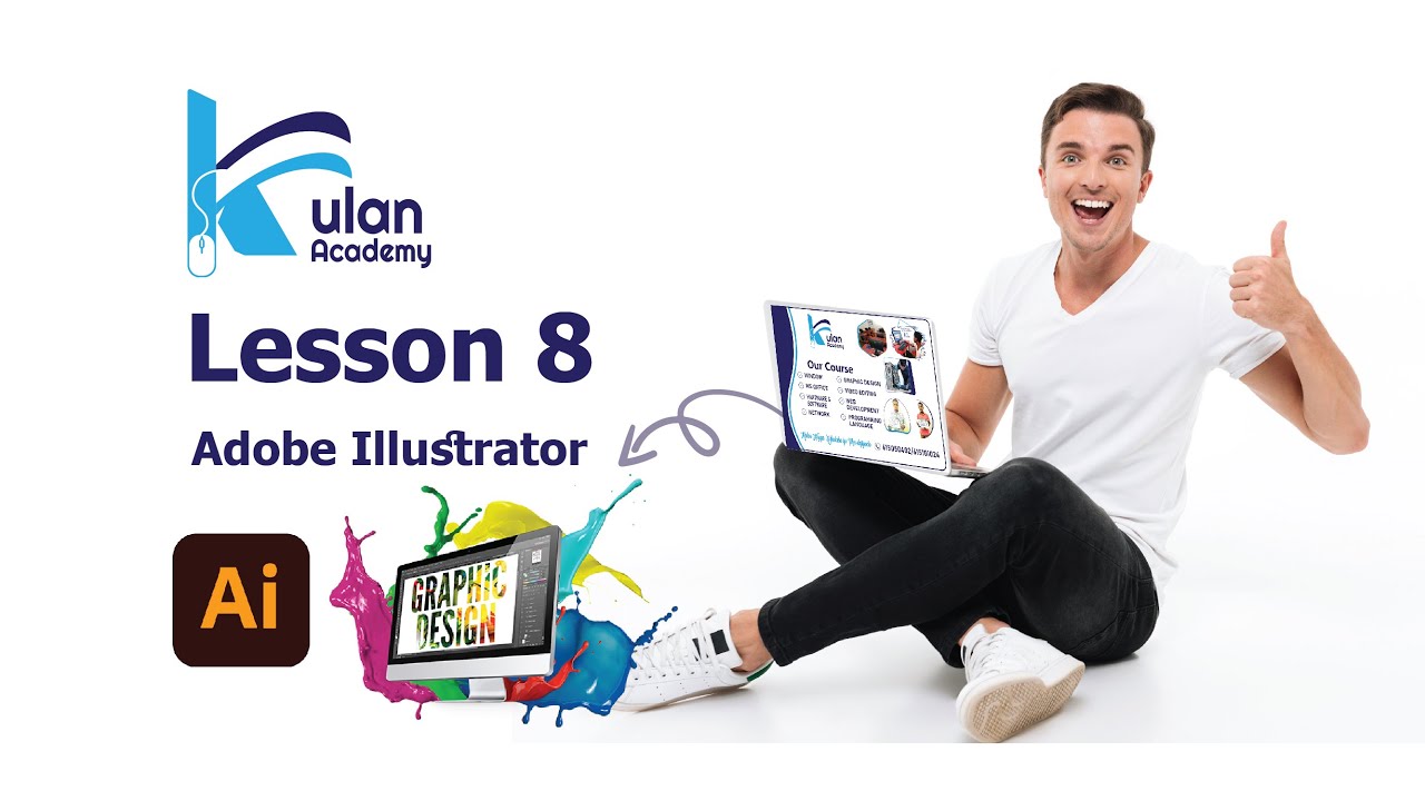 Lesson 8 Adobe Illustrator Text With image - YouTube