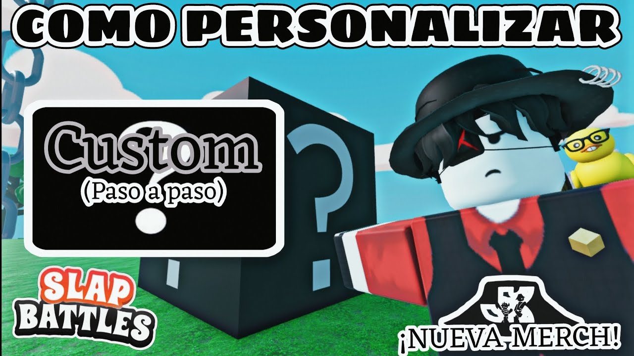 Como Personalizar el Custom Glove | Slap Battles | Roblox - YouTube