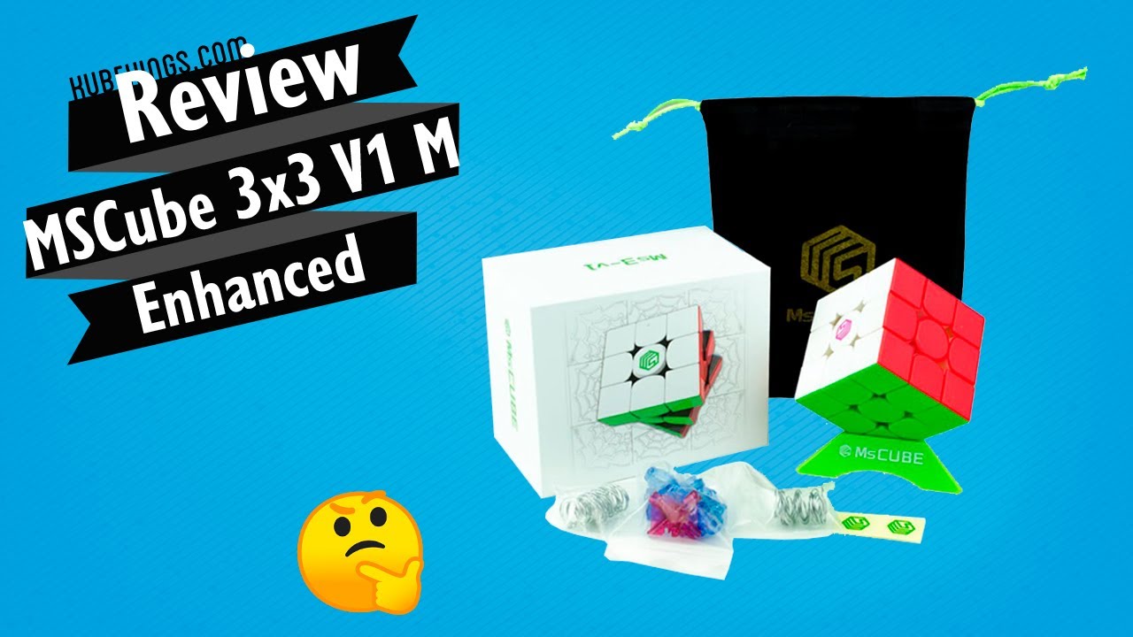 Ex-diseñador de GAN Cube lanza una nueva marca - MSCUBE 3x3 V1 Enhanced ...