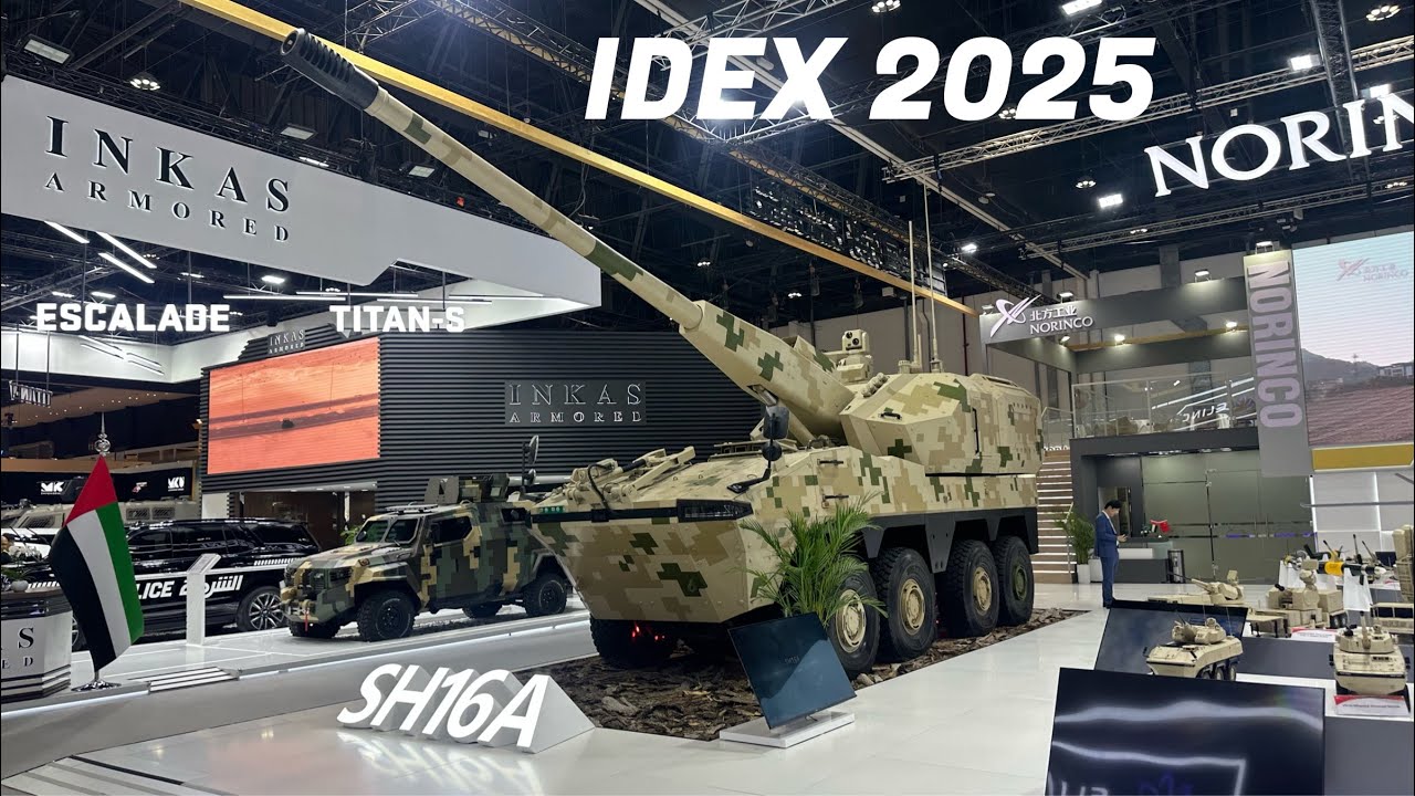 IDEX 2025 Abu Dhabi | The Largest Defense & Security Trade Show In The Middle East! - YouTube