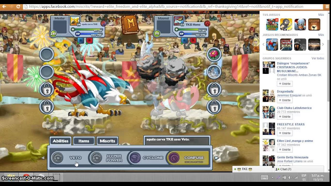 master miscrits (TKE) vs maynol tkm (TKE) 1 miscrits freedom vs kasai ...