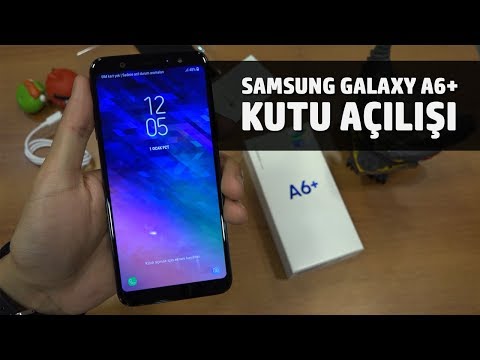 Samsung Galaxy A6+ Kutu Açılışı / Ön İnceleme