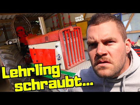 Wenn der Lehrling schraubt