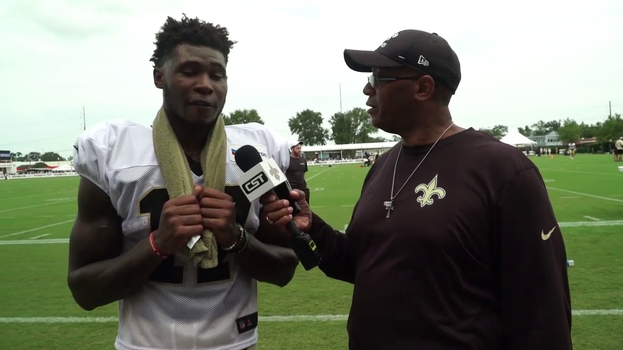 How Saints Rookie Receiver Emmanuel Butler Is Preparing for Season ...