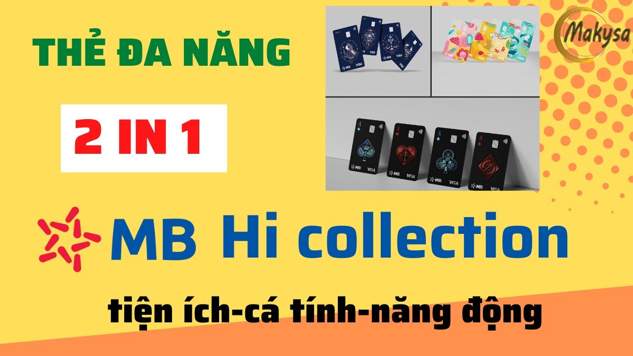 Thẻ Đa Năng MB Hi Collection 2 in 1 Tiện Ích Vượt Trội - YouTube