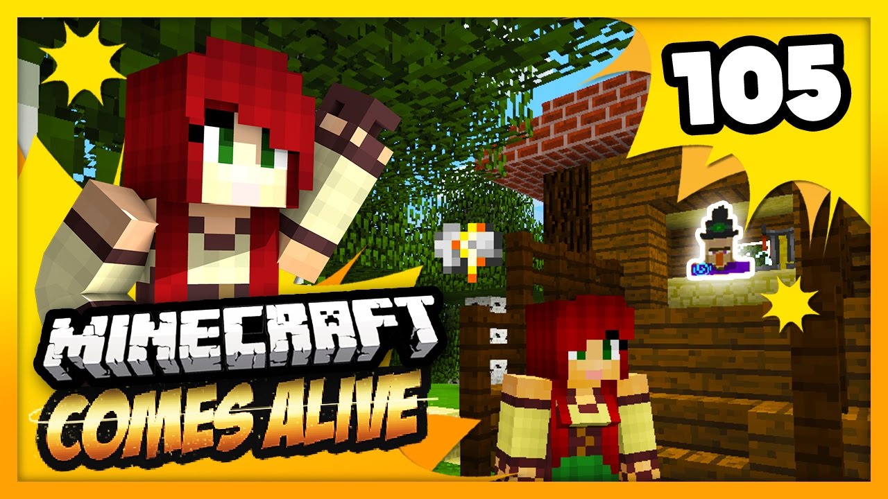 FINDING THE WITCH! - Minecraft Comes Alive 4 - EP 105 (Minecraft ...