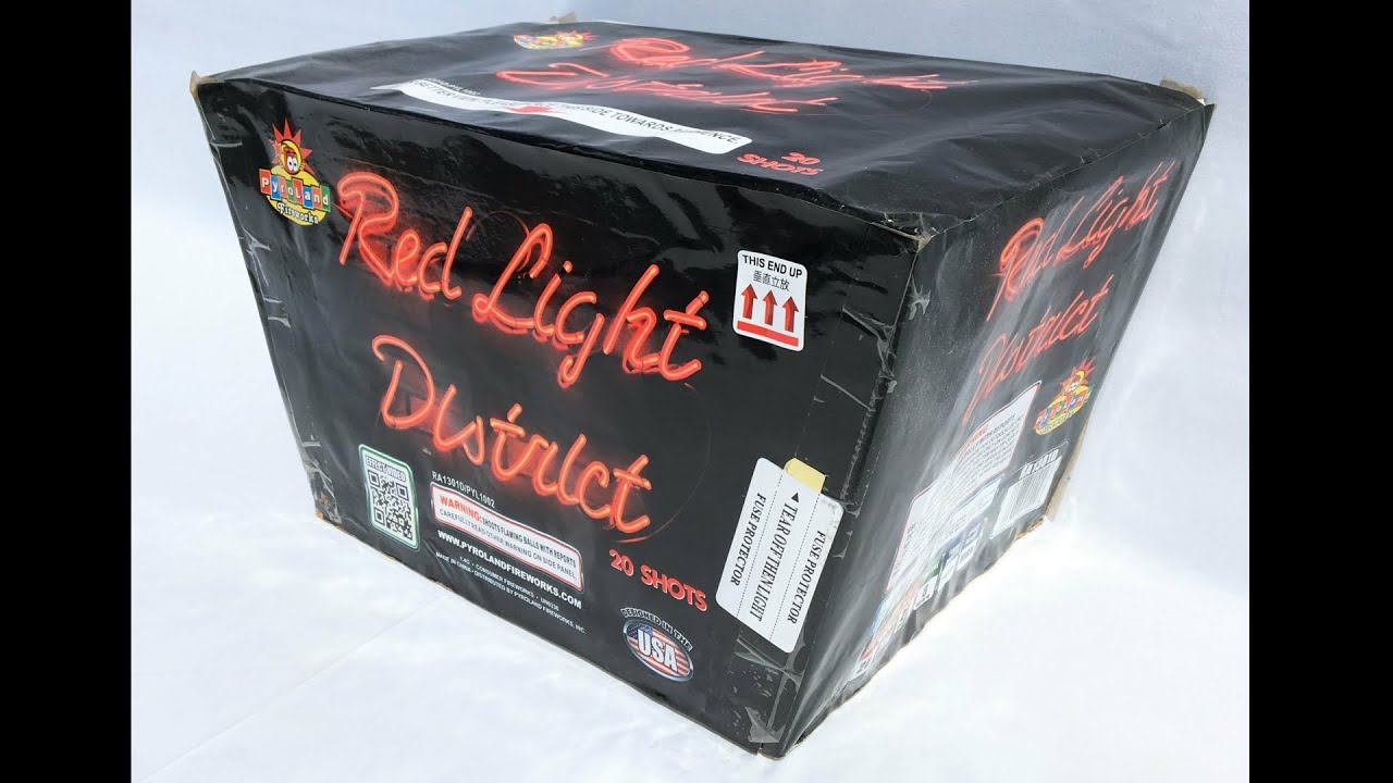 Red Light District By Pyroland Fireworks - YouTube