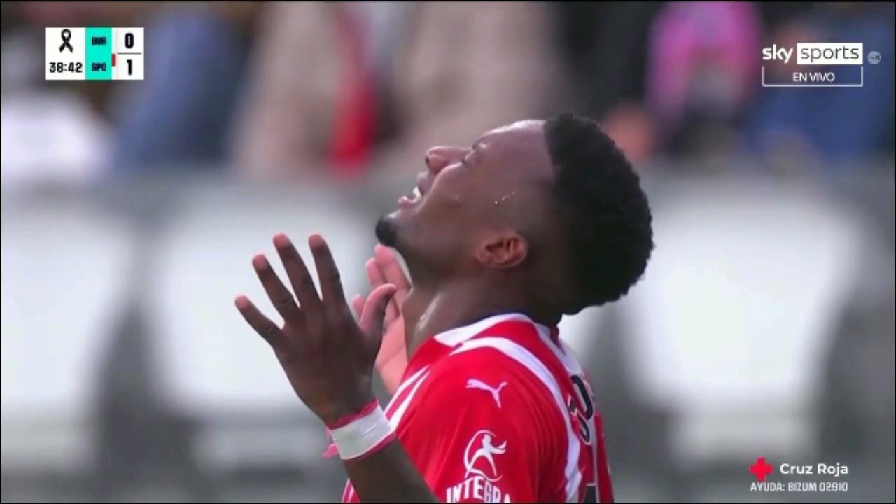 JUAN OTERO - BURGOS vs SPORTING (0-1) J14 - YouTube