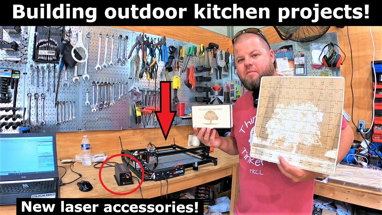 New laser accessories that work! Building outdoor kitchen projects ...