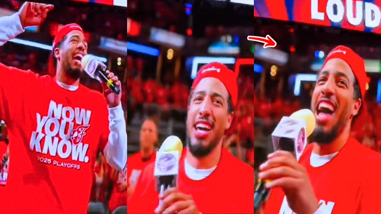 Tyrese Haliburton Brings the HYPE to WNBA Playoffs Game 2 Crowd! - YouTube