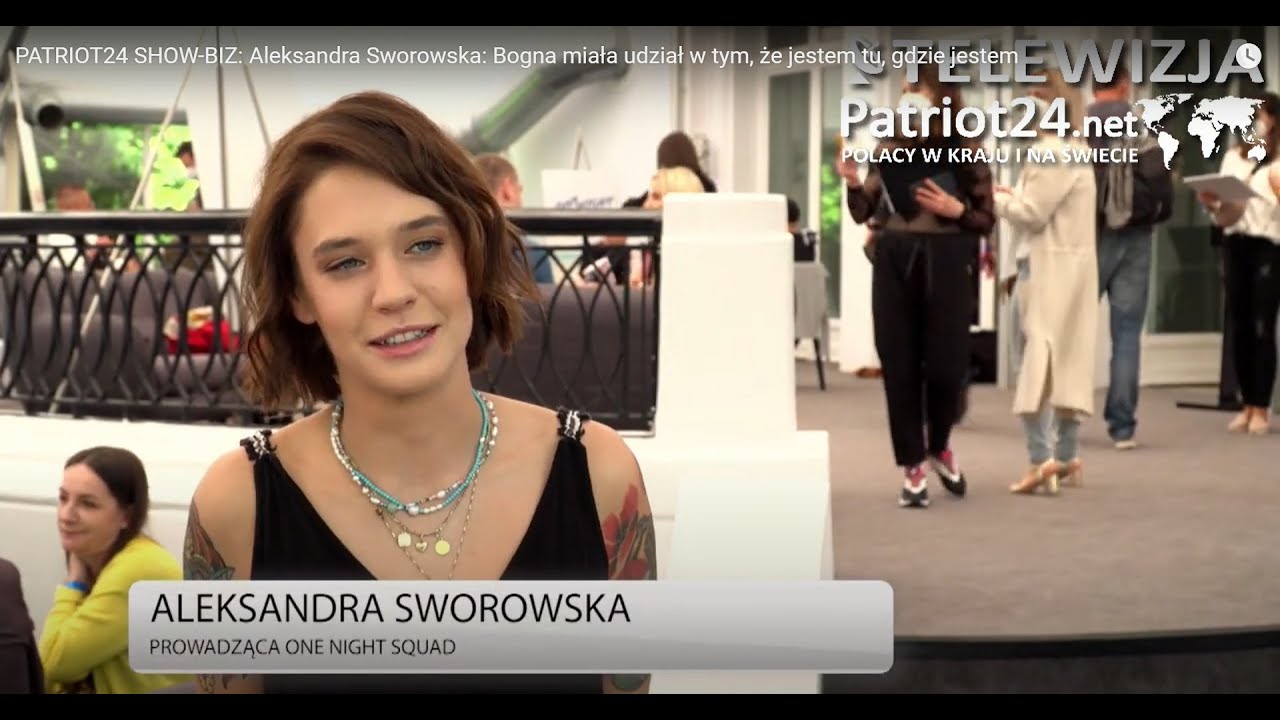 PATRIOT24 SHOW-BIZ: Aleksandra Sworowska: Bogna miała udział w tym, że ...