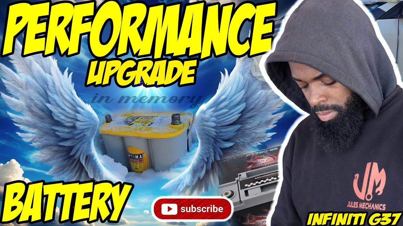 Full Throttle Performance Battery Install Upgrade infniti G37 - YouTube
