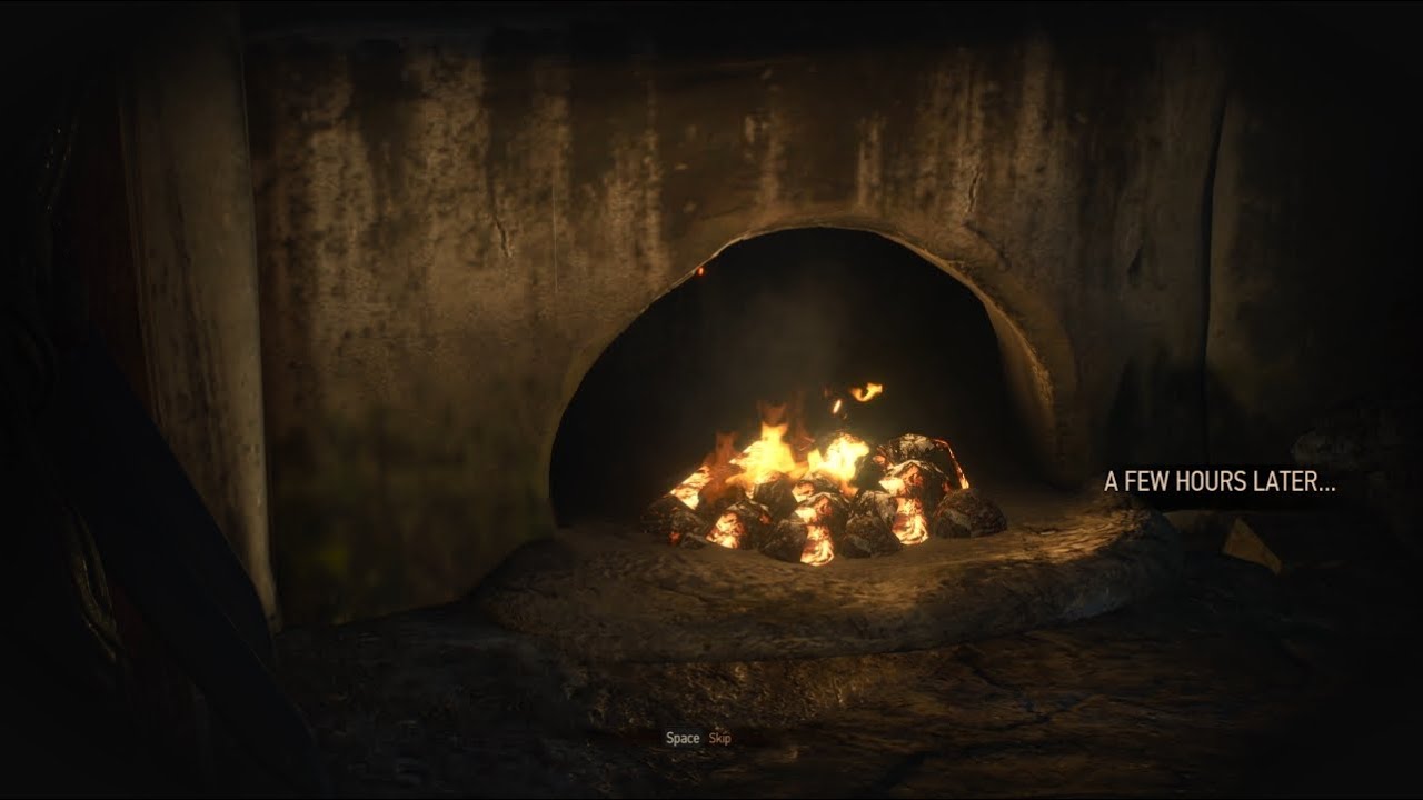 The Witcher: Fireplace - YouTube