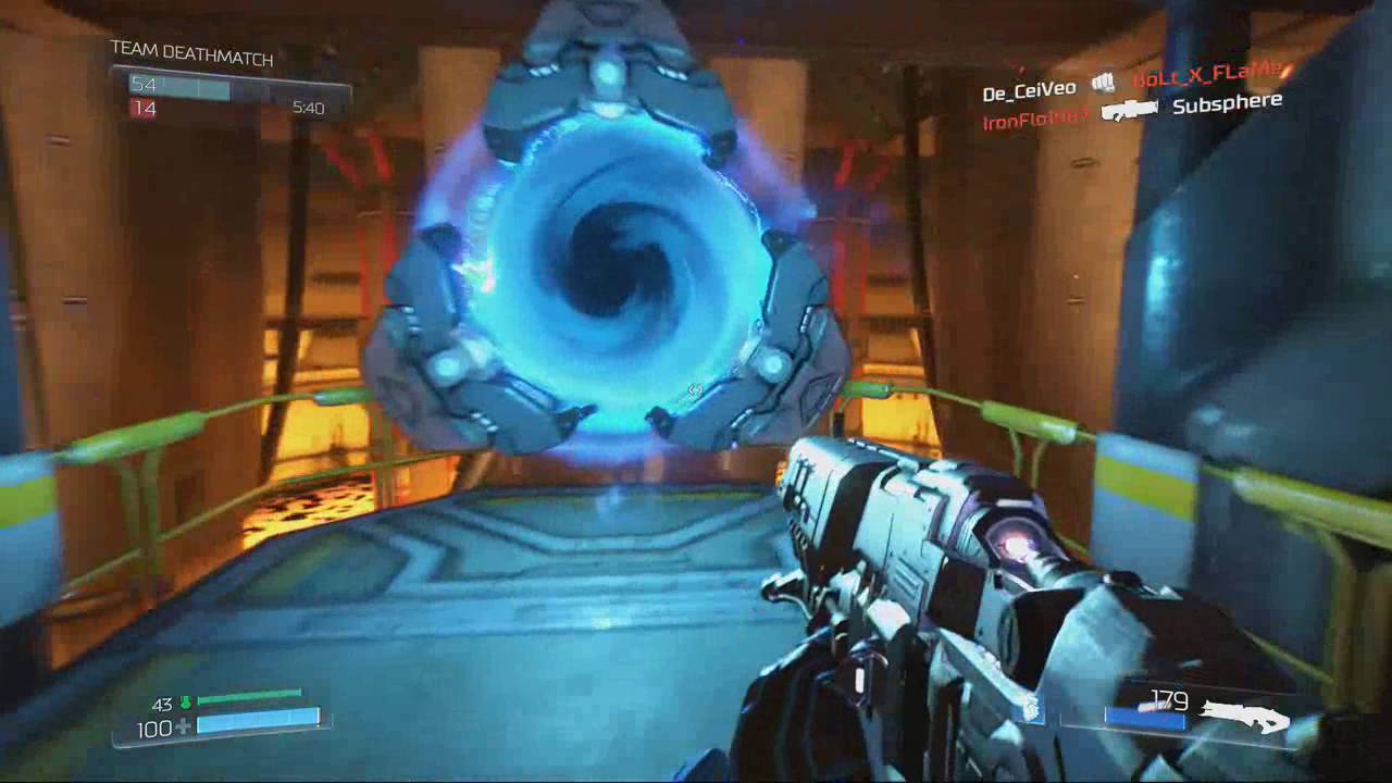 DOOM PS4 Multiplayer Gameplay - BOSSING IT - YouTube