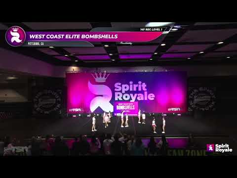 West Coast Elite Bombshells | Santa Clara Spirit Royale 2025 Day 1 ...
