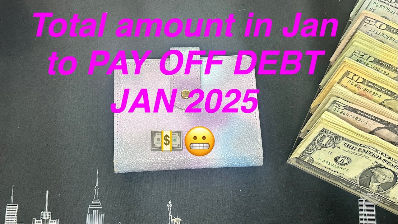 January amount for debt payoff | $907 for debt in January #money # ...